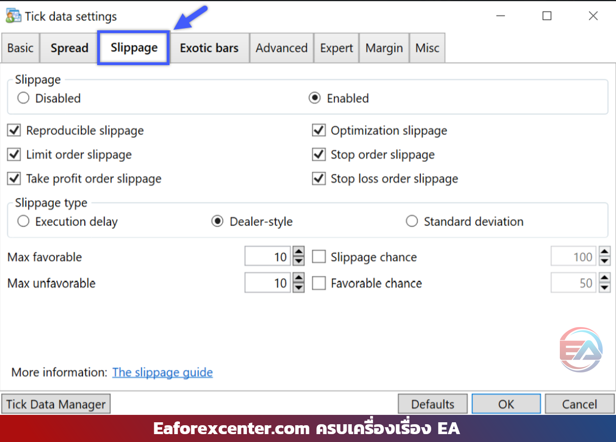 ทำไมต้องใช้ Tick data suite ทำ Backtest - EaForexCenter